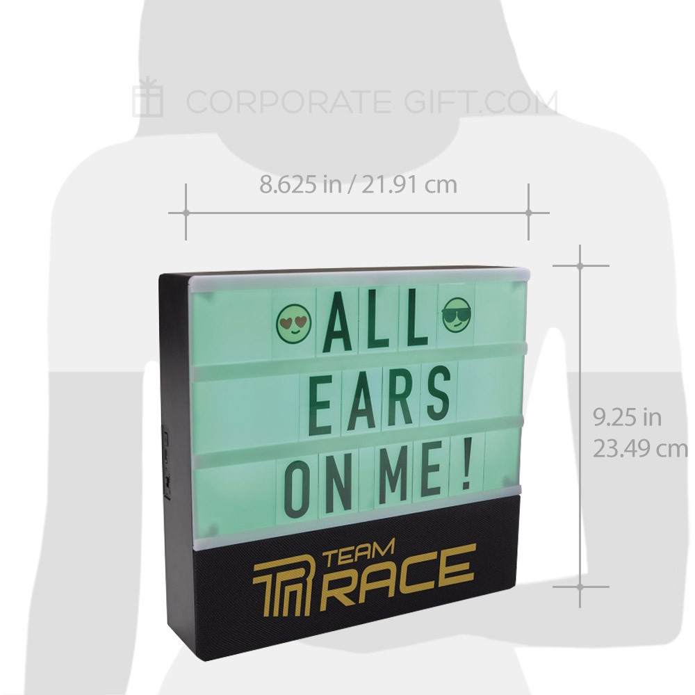 Custom LED Message Board with Bluetooth® Speaker