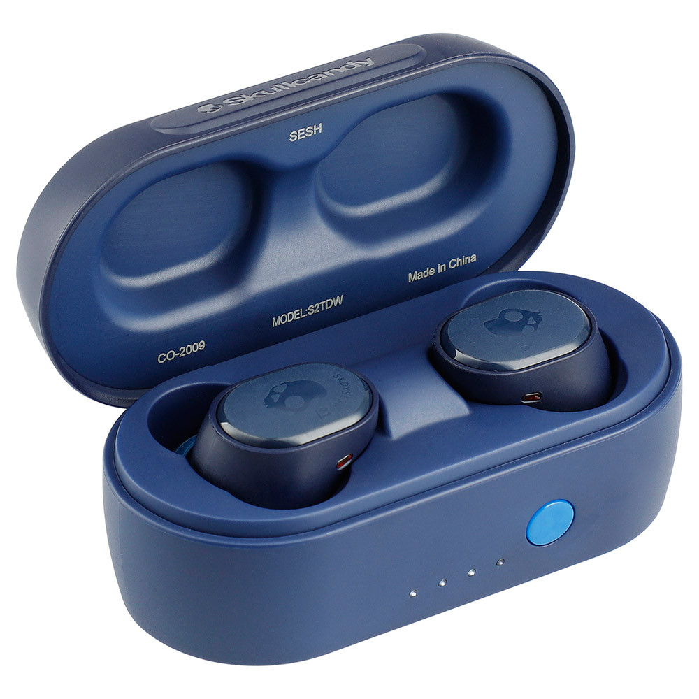 Custom Skullcandy Truly Wireless Bluetooth Earbuds w/Charging Case